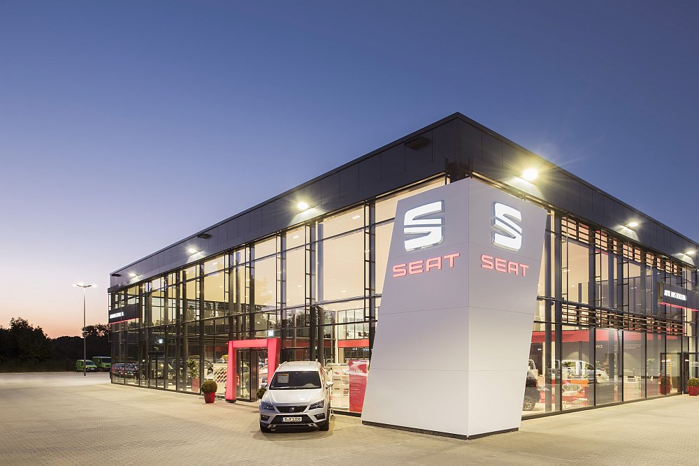 Audi-Terminal und Seat-Autohaus